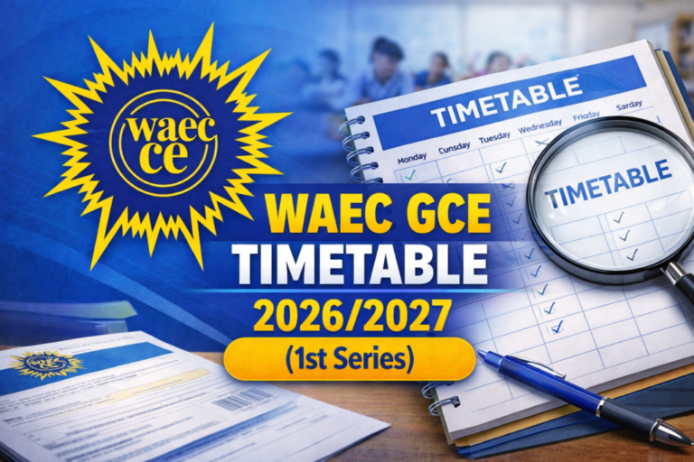 WAEC Releases 2026 WASSCE Timetable; Exams Set to Begin April 21 ...
